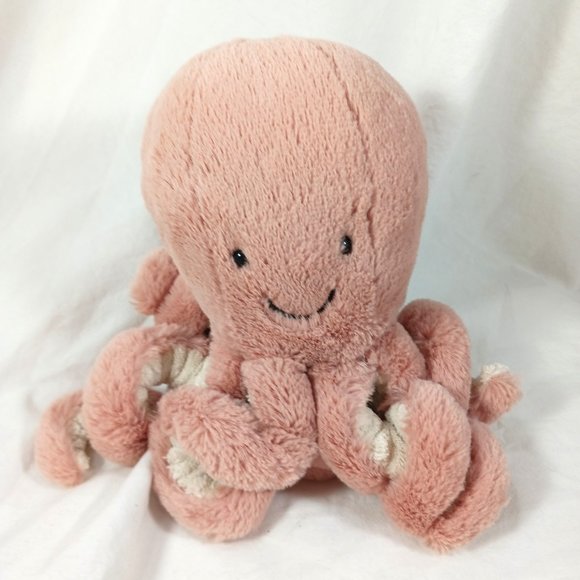 Jellycat | Toys | Jellycat Odell Octopus Medium 7 Peachypink And Cream ...